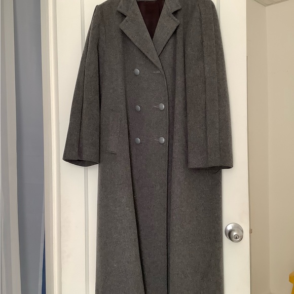 Custom Made | Jackets & Coats | Custom Made Grey Wool Coat | Poshmark
